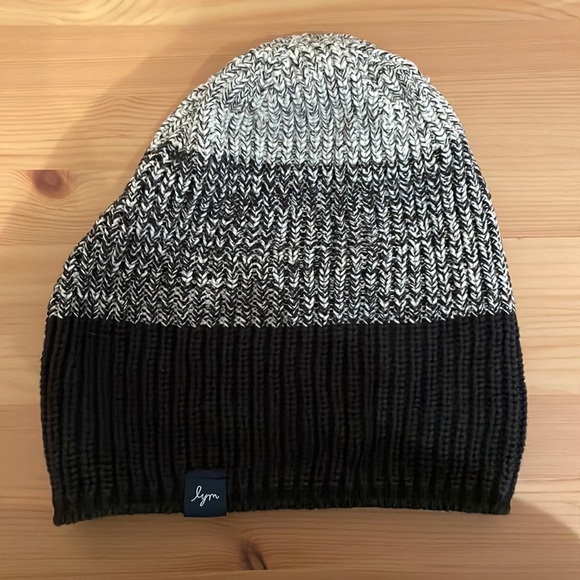 Love Your Melon | Accessories | Love Your Melon Black Gray Beanie ...